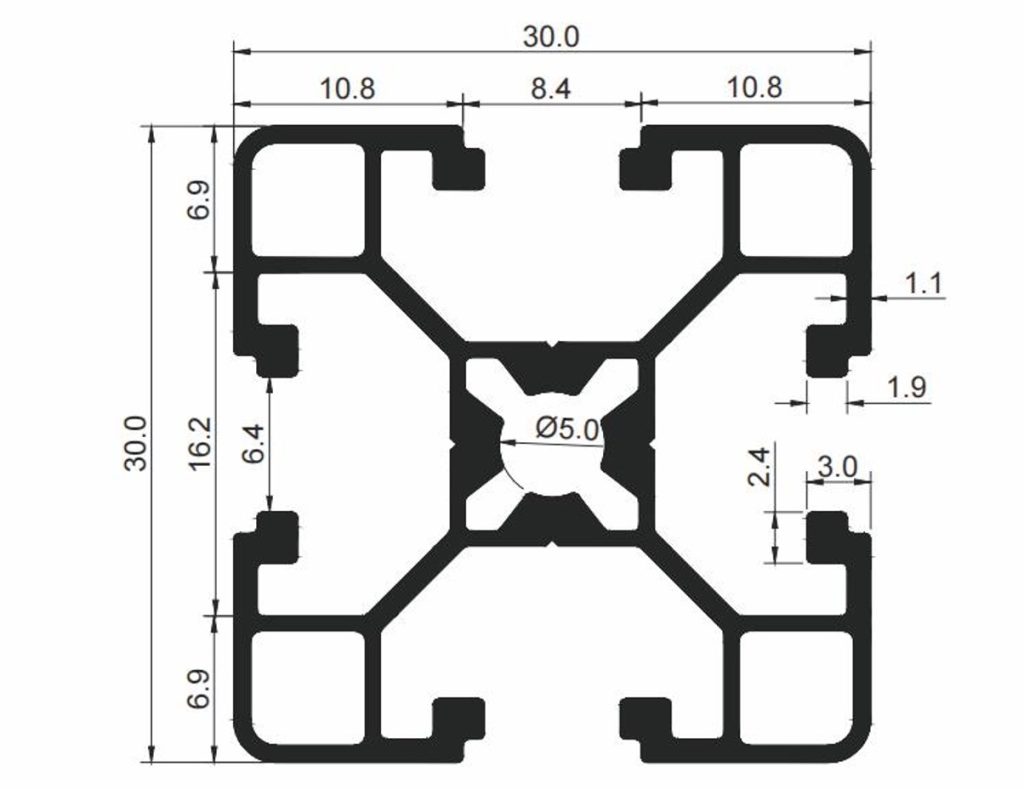 30x30 Aluminum Profile: Features and Detailed Pricing